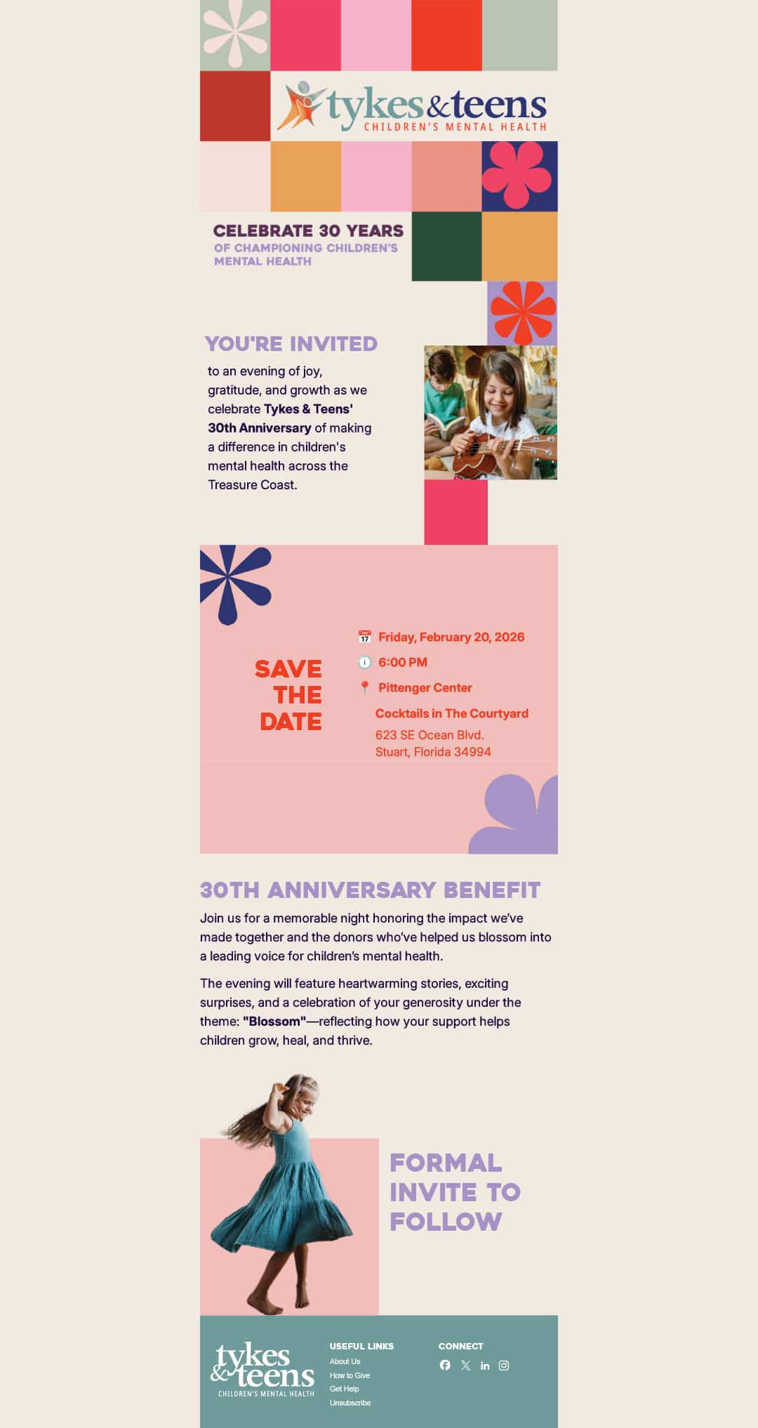 Celebrating 30 Years - Tykes and Teens